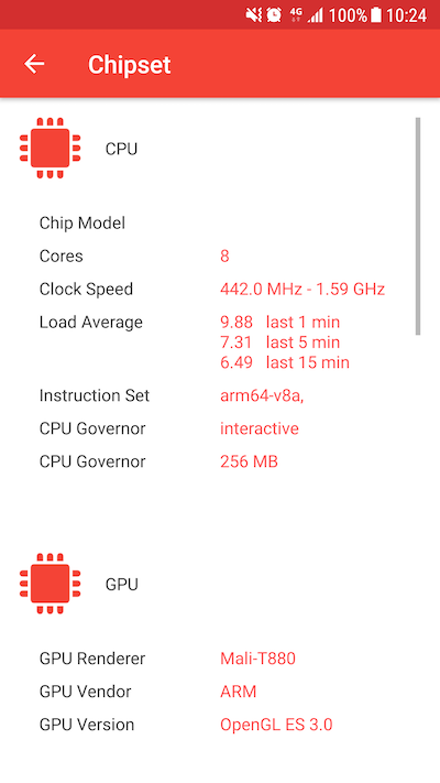 Monitor Your Android Devices Accurately With Cpu System Info 64 All For Android Android For All