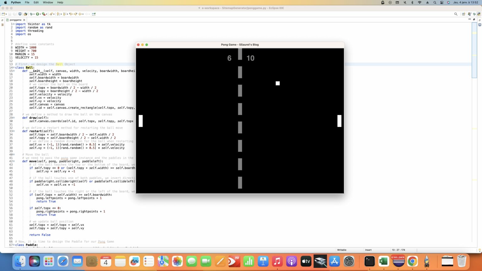 Creating the Classical Pong Game in Python with a Tkinter UI - All for ...